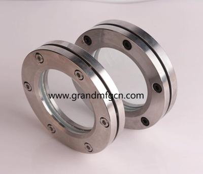 China Stainless Steel 304 Flange Sight Glass Window 150mm for Reactor Mixer Equipment for sale