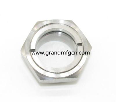 China High Pressure Stainless Steel 304 Reactor Sight Glass M33 M42X1.5 M60X2 OEM ODM for sale