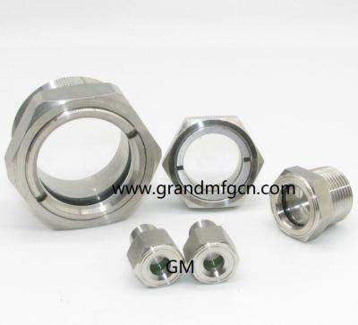 China High Pressure M33x1.5 Stainless Steel 304 Sight Glass for BHO PHO Extractor OEM ODM for sale