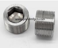 China Hydraulic Steel Plug Custom Oil Drain M8 to M42 Carbon Steel Nickel Plated SS304 for sale
