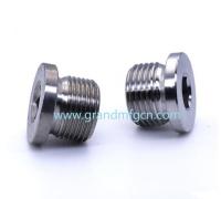 China Hydraulic Steel Plug Custom Oil Drain M8 to M42 Carbon Steel Nickel Plated SS304 for sale
