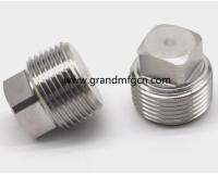 China hydraulic SUS304 plug custom hexagon plugs SS304 stainless steel octagonal plugs square plug for sale