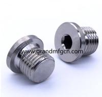 China SS304 Countersunk Hexagon Plug M16 M18 M20 M22 M27 M30 M33 M36 M42 M60 Male Thread for sale