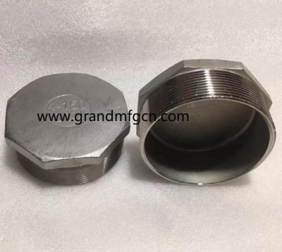 China Stainless Steel SS304 Octagonal Male Thread Plugs Precision Machined Turned Parts for sale