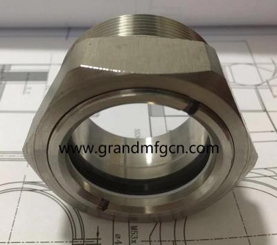 China 2 Inch NPT Stainless Steel 316 Oil Level Sight Glass OEM Custom for sale