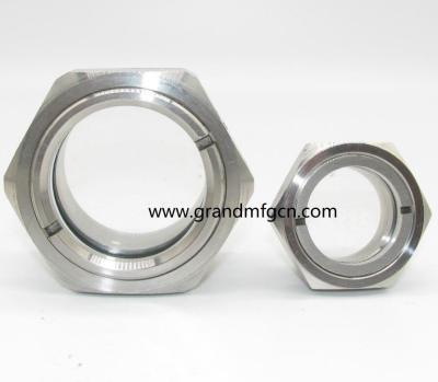 China Stainless Steel 316 Oil Level Sight Glass G 2 Inch BSP Thread OEM Service for sale