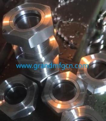 China Stainless Steel 316 Oil Level Sight Glass G 1 1/2 BSP Thread OEM Custom for sale