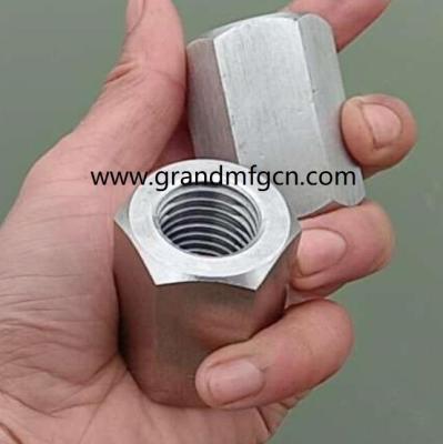 China Stainless Steel SS304 Male Thread Connector Fittings Precision Machined Turned Parts 1/4 Inch for sale