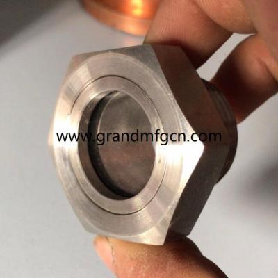 China Stainless Steel SS316 SS304 Oil Level Sight Glass 1/8 1/4 1/2 3/4 NPT Thread for sale