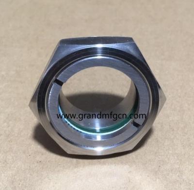 China Stainless Steel 304 High Pressure Sight Plug M36x1.5 for BHO Reactor Equipment OEM ODM for sale