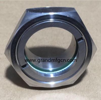China 1 Inch Male NPT Stainless Steel 304 Oil Level Sight Glass 1500PSI for Gearboxes for sale