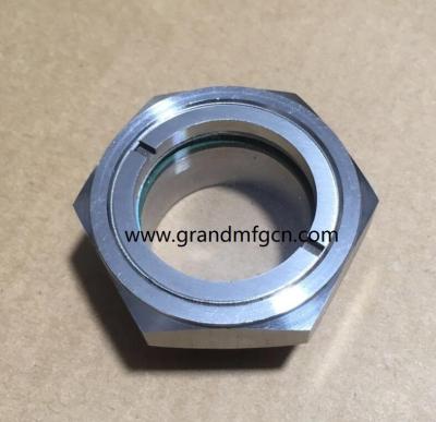 China High Pressure M33x1.5 Stainless Steel 304 Sight Plug for BHO Reactor Equipment OEM ODM for sale