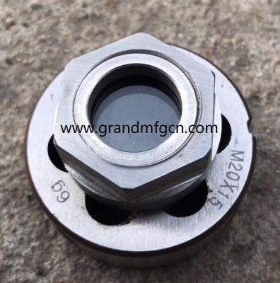 China Stainless Steel SS304 M20x1.5 Metric Thread Oil Level Sight Glass Rust Resistant for sale