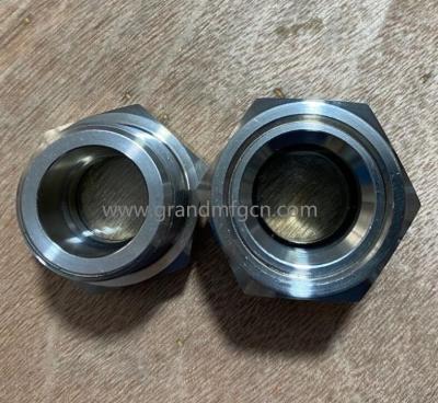 China Stainless Steel SS316 Oil Level Sight Gauge 1 Inch NPT Thread High Pressure for sale