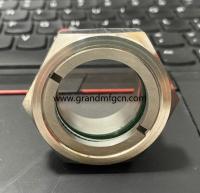 China Stainless Steel 304 Sight Glass 1 Inch NPT Oil Level Gauge Indicator 5-120 Bar for sale
