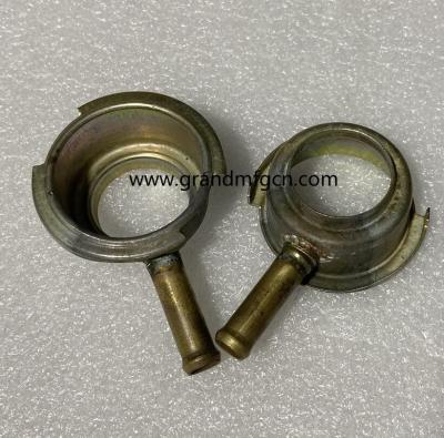 China Custom 56mm Steel Auto Radiator Cap with Filler Neck OEM ODM Welding Connection for sale