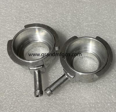 China Custom 56mm Die Casting Aluminum Auto Radiator Cap OEM ODM Welding Connection for sale