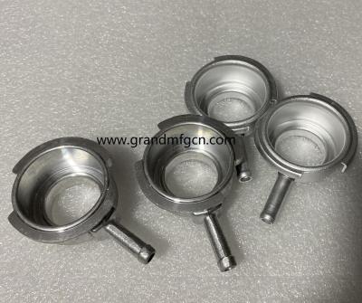 China Custom 43mm Aluminum Auto Radiator Cap with Filler Neck OEM ODM Welding Connection for sale