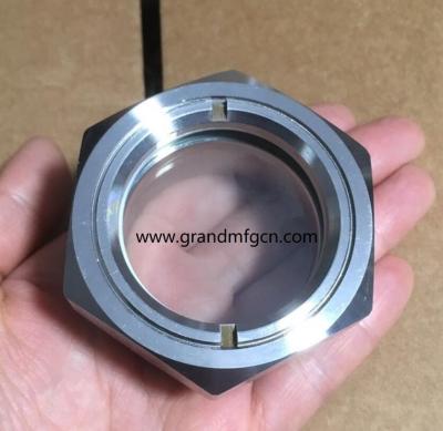 China M42x2 Stainless Steel Oil Level Sight Glass for High Pressure Lubricated Equipment for sale