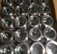 China NPT3 Stainless Steel 304 Oil Sight Window 5-120 Bar Industrial Level Gauge for sale