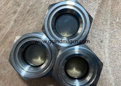 China Stainless Steel 304 Oil Sight Glass Gauge NPT 3/4 Inch Visual Oil Level Indicator for sale