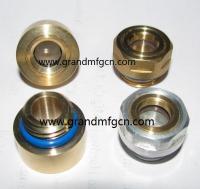 China Brass Oil Level Sight Glass NPT 3/4 Inch 5-10 Bar for Pump Lubrication System for sale
