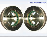 China Hydraulic Piston Compressor Oil Sight Glass 1/2 Inch Thread Circular Level Indicator for sale
