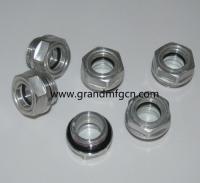 China Aluminum Oil Level Sight Glass M52x1.5 Thread 5-10 Bar for Gearbox Compressor Lubrication System for sale