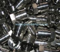 China Stainless Steel SUS304 Hexagon Plugs Precision Turned Parts SS304 Fitting Accessories 0.01mm Tolerance for sale