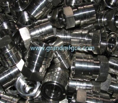China Stainless Steel 304 316 Hex Plugs Precision Machined Fittings OEM Custom CNC Parts for sale