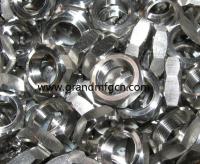 China Stainless Steel SUS304 Hexagon Plugs Precision Turned Parts SS304 Fitting Accessories 0.01mm Tolerance for sale