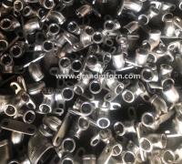 China NPT Stainless Steel 304 316 Cross Connector Precision Machined Fitting OEM Custom CNC Parts 0.01mm Tolerance for sale