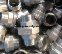 China NPT Stainless Steel 304 316 Cross Connector Precision Machined Fitting OEM Custom CNC Parts 0.01mm Tolerance for sale