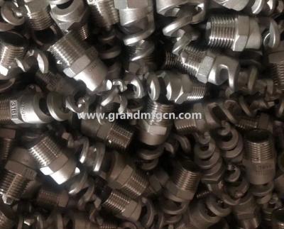 China Custom Stainless Steel 304 316 Precision Machined Parts NPT Fittings OEM CNC Turning 0.01mm Tolerance for sale