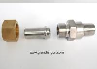China Stainless Steel 304 Custom Precision Machined Parts OEM SS304 CNC Turned Components 0.01mm Tolerance for sale