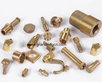 China Custom Precision Brass Turned Parts NPT Male Thread Connectors CNC Machined +/-0.01mm Tolerance for sale