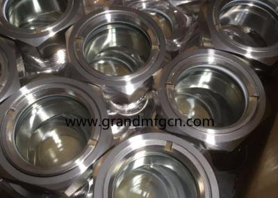 China Stainless Steel 304 NPT 2 Inch Oil Sight Glass Window Level Gauge Indicator for sale