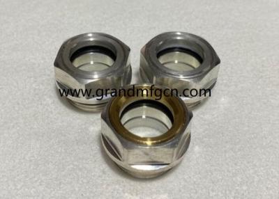 China Aluminum Sewing Machine Sight Gauge Oil Level Indicator M27 M28 M30 M33 M36X1.5 for sale