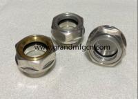China Milled Hex Head Aluminum Oil Sight Glass Indicator M22x1.5 M27x1.5 for Air Compressors Roots Blowers for sale