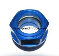 China Aluminum Oil Level Sight Glass BSP G1/2 G3/4 G1 Inch 1Mpa Air Compressor Pump Indicator for sale