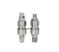China Stainless Steel SUS304 SUS316 Precision Machined Connectors Custom Turned Parts 0.01mm Tolerance for sale