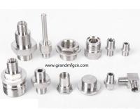 China Custom Stainless Steel 304 316 Precision Machined Parts OEM CNC Turned Components with +/-0.01mm Tolerance for sale