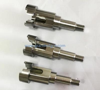 China Custom Precision Machined SS304 SS316 Parts OEM CNC Turned Components NPT Connectors for sale