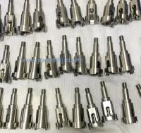 China Custom Precision Machined SS304 SS316 Parts OEM CNC Turned Components NPT Connectors for sale