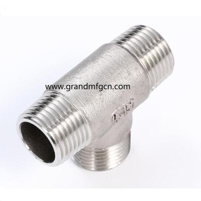 China Stainless Steel SUS304 SUS316 Precision Machined Connectors Custom Turned Parts 0.01mm Tolerance for sale