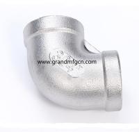 China Stainless Steel 304 316 Custom Precision Machined Parts SS304 Elbow Fittings NPT Connectors for sale