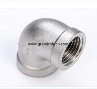 China Stainless Steel 304 316 Custom Precision Machined Parts SS304 Elbow Fittings NPT Connectors for sale