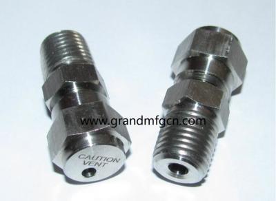 China NPT1/4 Stainless Steel 316 Release Valve 2800PSI Custom Precision Machined Part for sale