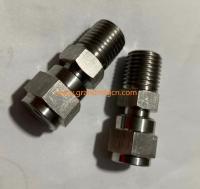 China stainless steel SUS304 hexagon locking nut precision turned SS304 fitting accessories for sale