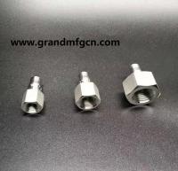 China Stainless Steel 304 Pneumatic Connector Custom Precision Machined Part 0.01mm Tolerance for sale
